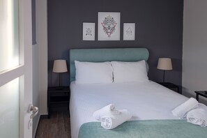 Apartamento | Cortinas blackout, quartos à prova de som, ferros/tábuas de passar roupa