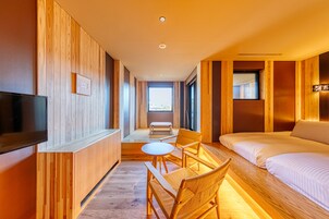 Quarto (Japanese Western Style) | Wi-fi grátis, roupa de cama fornecida 