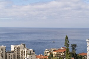 Apartamento, 1 quarto, terraço, vista para o oceano | Vista da sacada