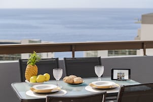 Apartamento, 1 quarto, terraço, vista para o oceano | Vista do quarto