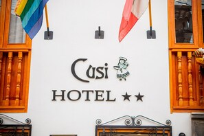 Fachada da propriedade