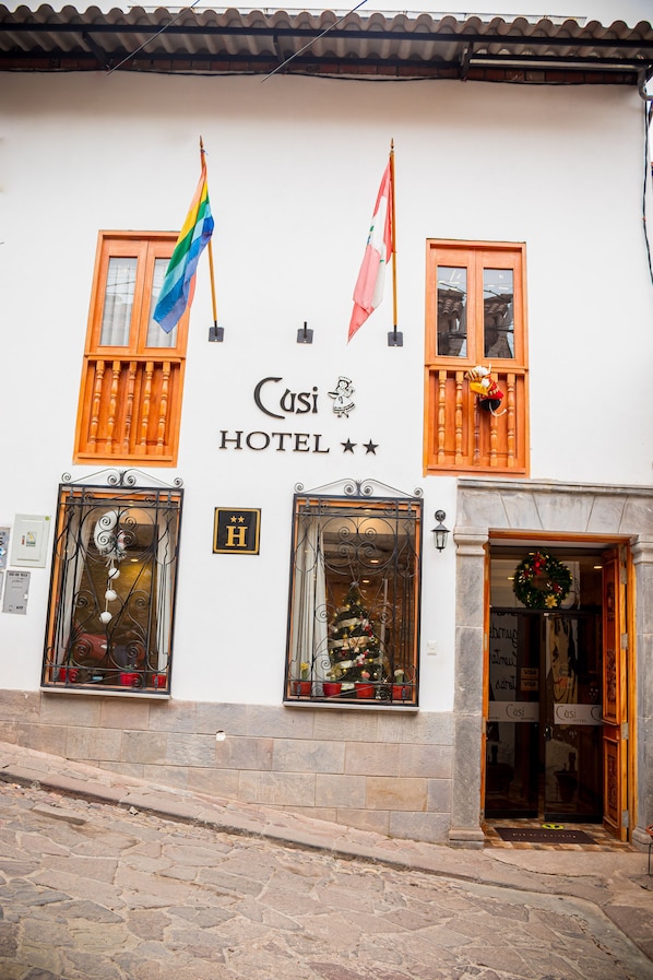 Fachada da propriedade