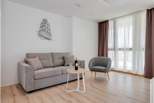 Suite Superior | Sala de estar | Smart TV, Netflix