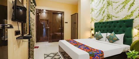 1 quarto, lençóis de algodão egípcio, roupa de alta qualidade