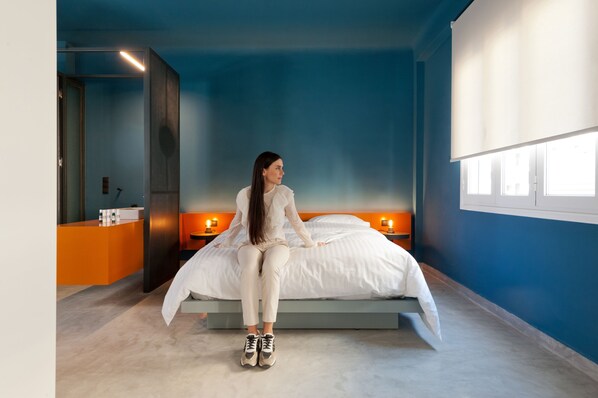 Apartamento, 1 quarto, vista para a cidade | Roupas de cama premium, quartos à prova de som