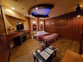 Quarto Duplo, fumadores (C) | 1 quarto, roupa de alta qualidade, edredões de penas 