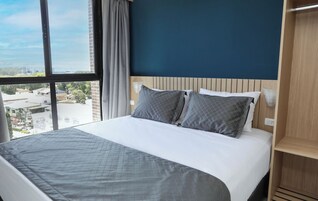 1 quarto, cofres nos quartos, cortinas blackout, Wi-Fi de cortesia