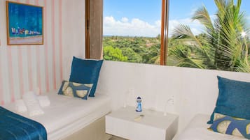 Apartamento | 3 quartos, cofre no quarto, cortinas/cortinados opacos