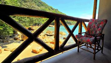 Suíte conforto, vista para o mar (4) | Varanda coberta