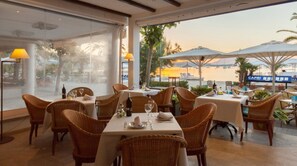 Café da manhã, almoço e jantar