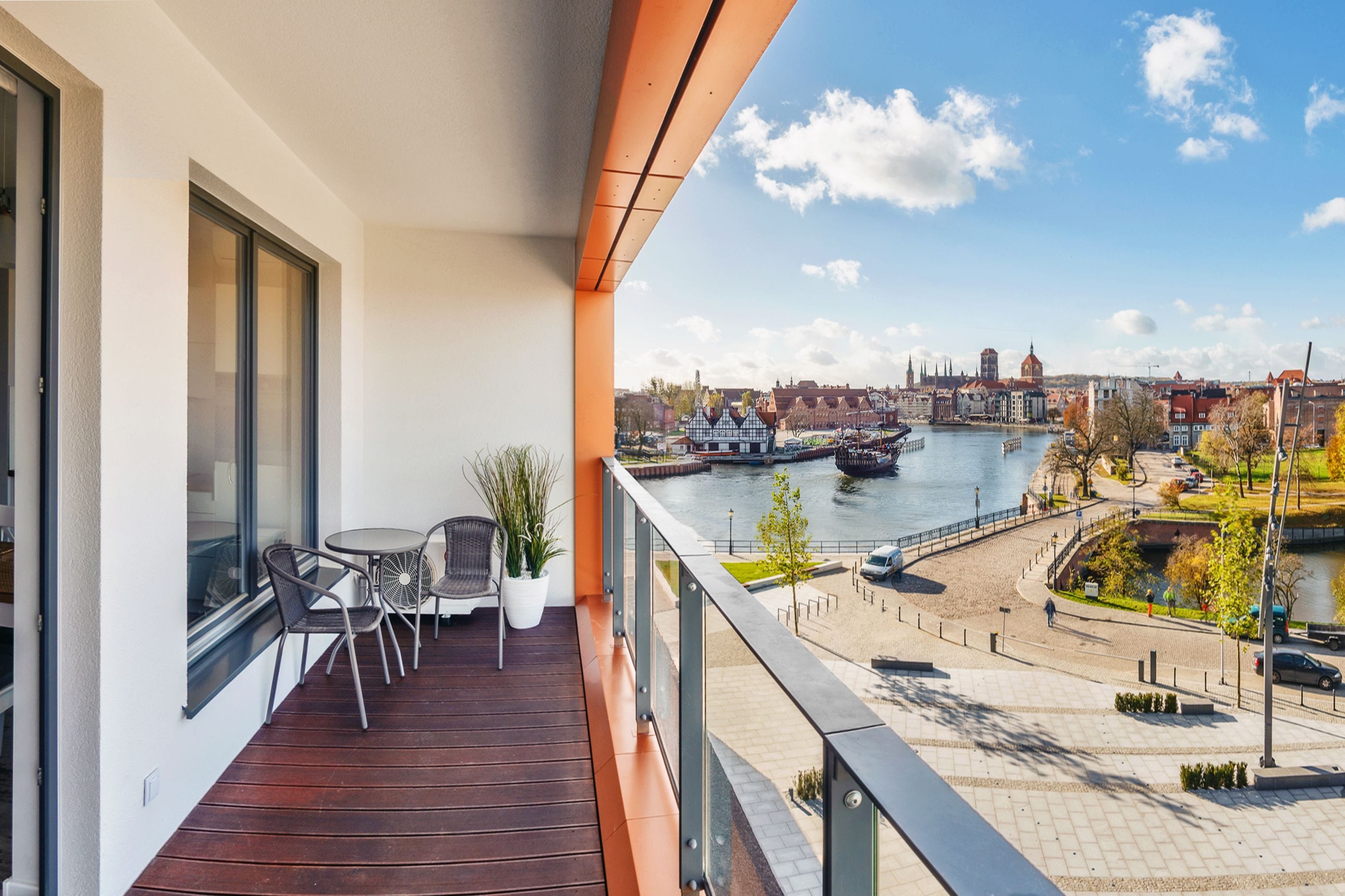 Apartamento (29 - Stara Stocznia 2) | Varanda