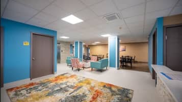 Sala de estar do lobby