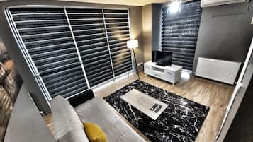 Apartamento, 1 quarto | 1 quarto, Wi-fi grátis, roupa de cama fornecida