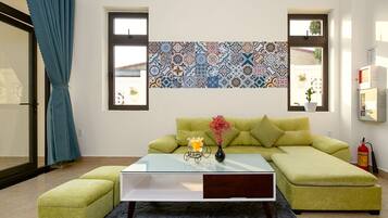 Sala de estar do lobby