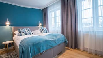 Apartamento luxo | 1 quarto, ferros/tábuas de passar roupa, Wi-Fi de cortesia