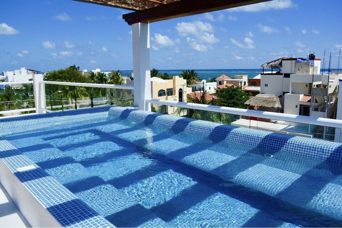 Suite Deluxe, vista para a baía | Banheira de hidromassagem privativa