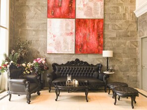 Sala de estar do lobby