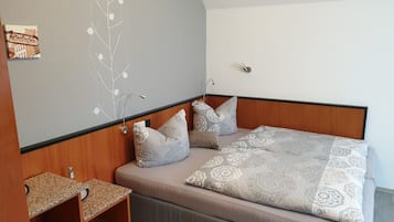 Quarto casal | Wi-Fi de cortesia, roupa de cama