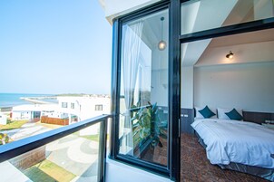 Quarto Quádruplo Básico, vista para o oceano | Vista do quarto