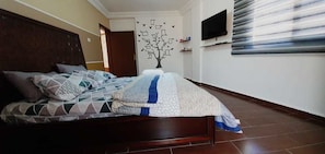 Apartamento, 2 quartos | Ferro/tábua de engomar, Wi-fi grátis, roupa de cama fornecida 