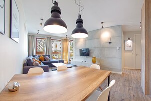 Apartamento (B 8) | 1 quarto, secretária adequada para computadores portáteis 