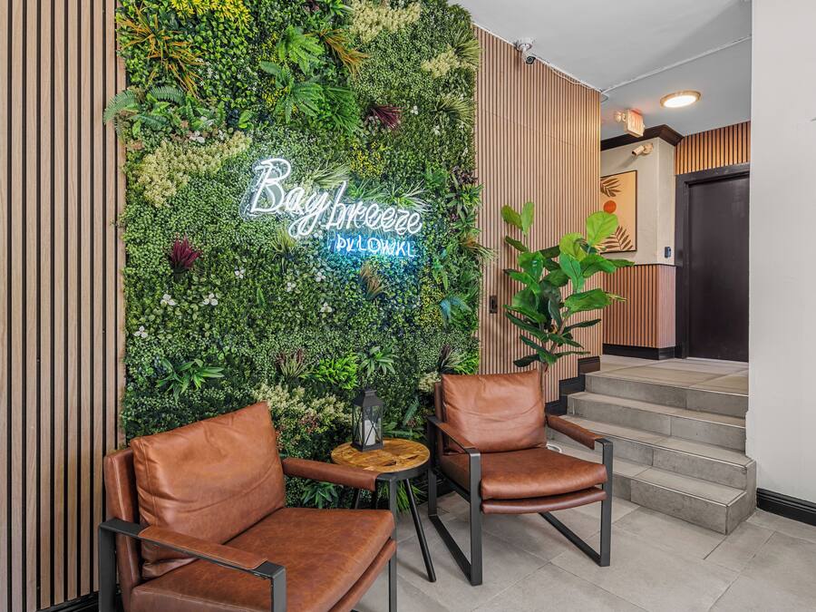 Sala de estar do lobby