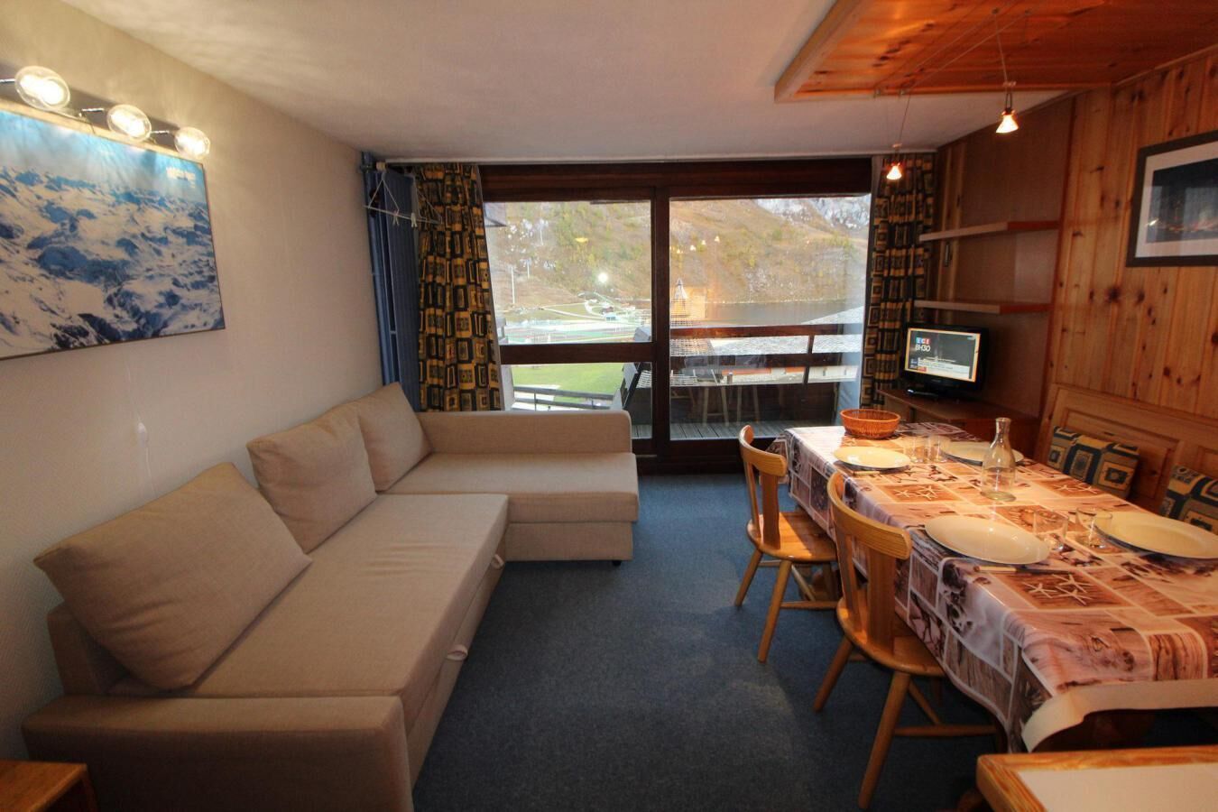 À 10m Des Pistes De Ski, 3ème éTage, Vue Lac, Balcon, Télévision, Casier à Ski, 28m², Tignes - Tignes