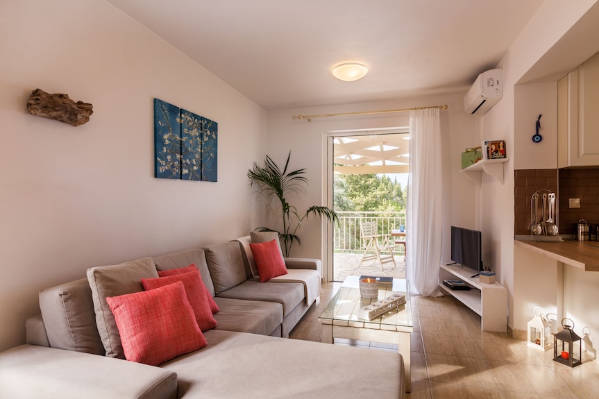 Villa De Luxe Avec Piscine Privée Et Vue Spectaculaire Sur La Plage De Monodendri - Paxos