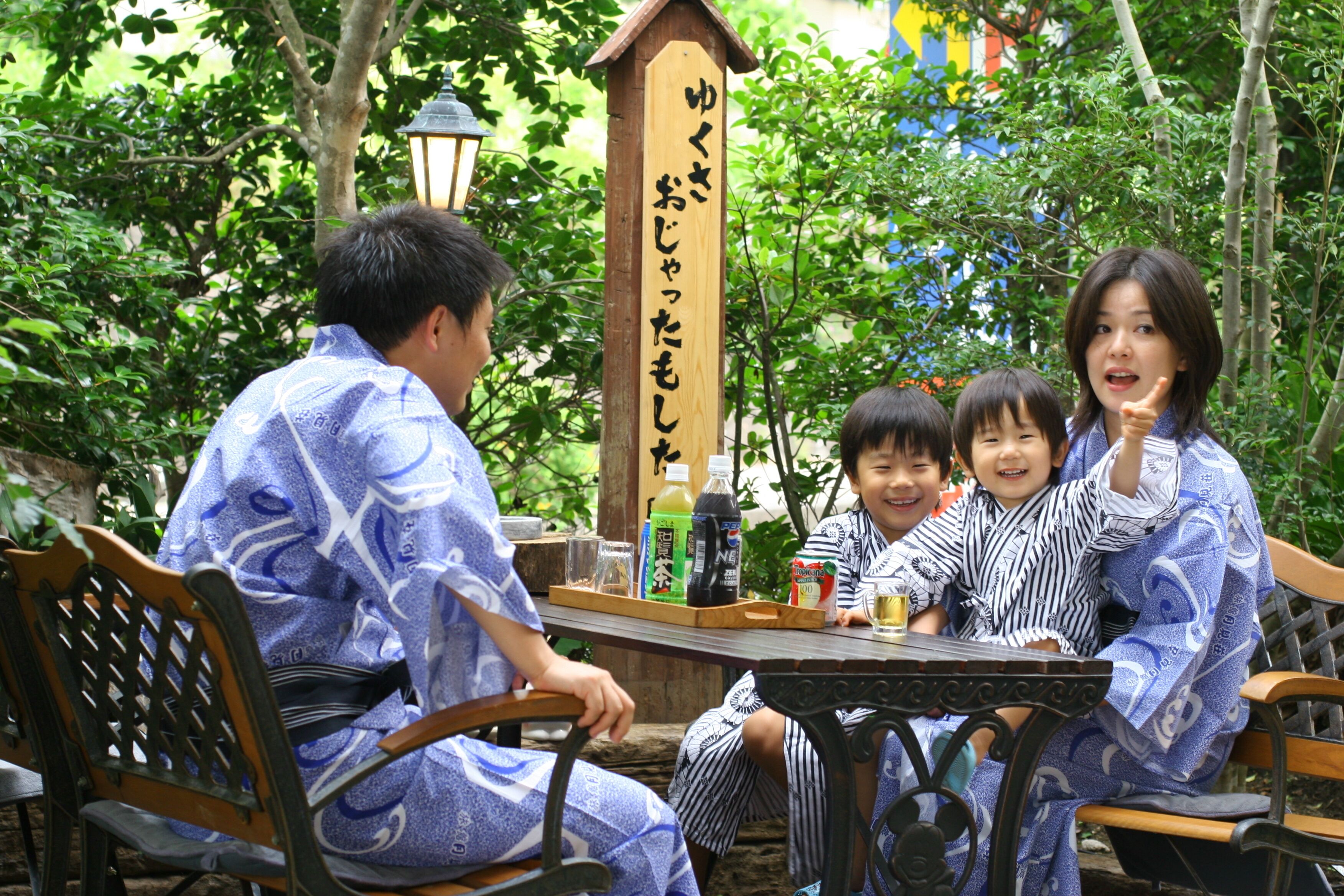 Refeições ao ar livre