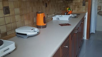 Estúdio Standard, 1 cama de casal, Vista para a cidade | Cozinha privada