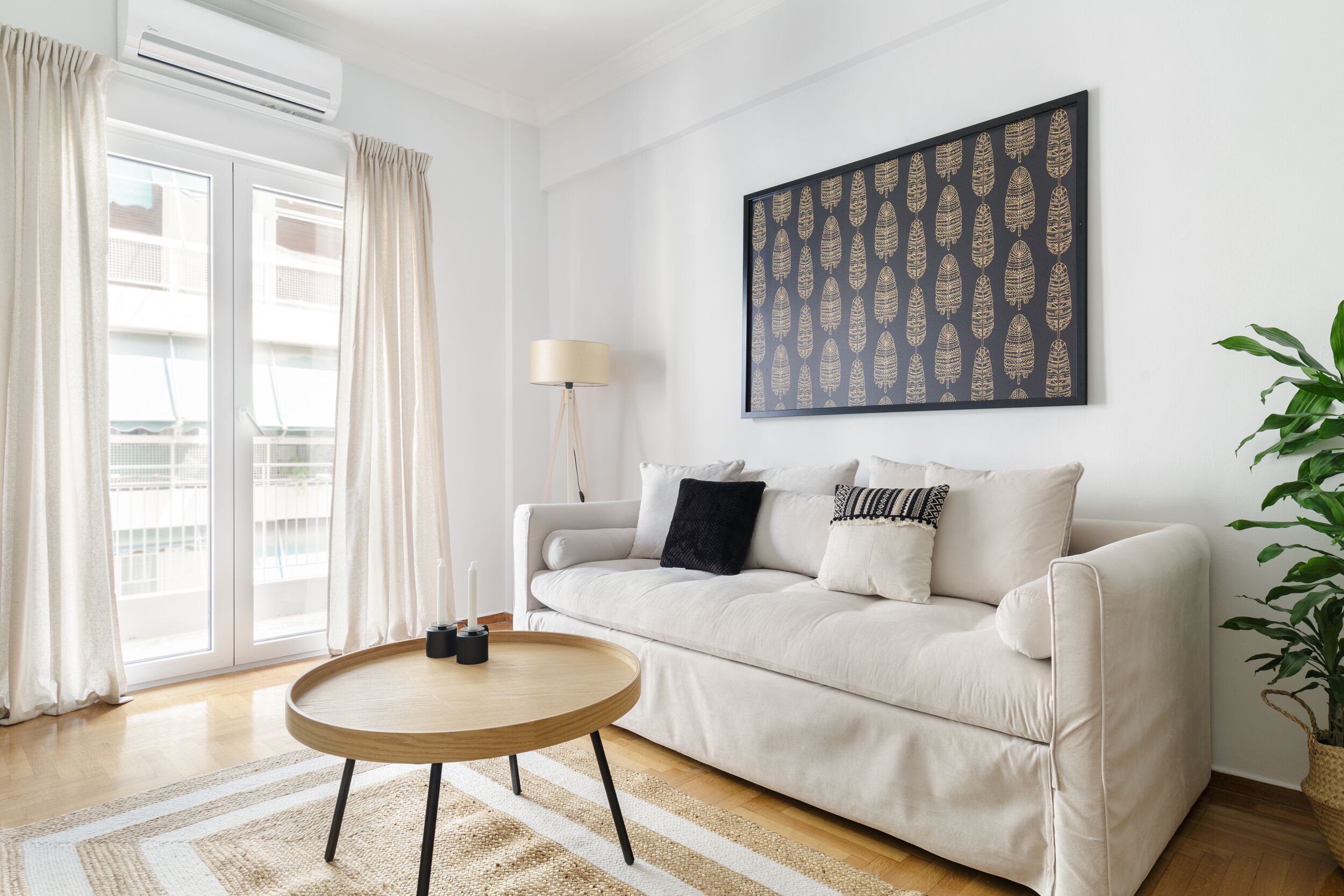 Apartamento, 2 quartos, Vista para a cidade | Sala | Smart TV, Netflix, serviços de streaming 