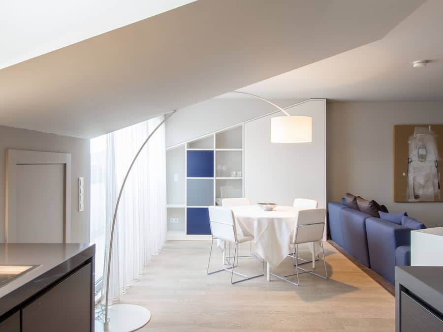 Penthouse | Sala de estar | TV de ecrã plano