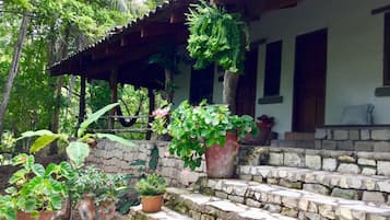 Vista para o jardim