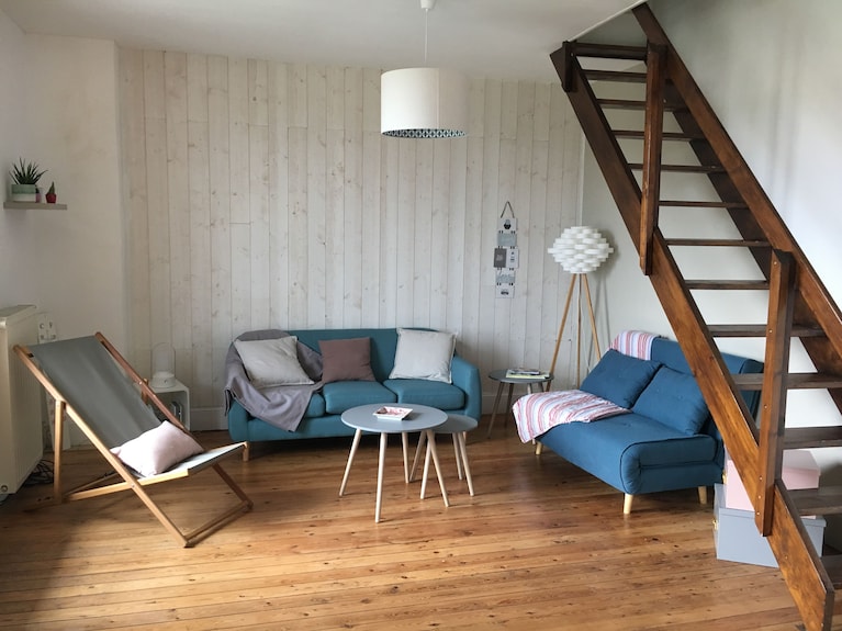 Calme Et Lumineux, T3 Quartier Plage/centre - Villa Mersoise - Eu