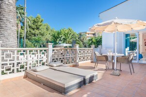 Estúdio, varanda | Terraço/pátio interior