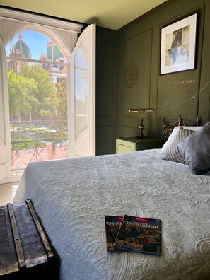 Quarto Design, 1 cama king-size, Vista para a cidade (El General) | Com decoração personalizada, com mobília individualizada 