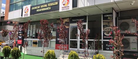 Entrada do alojamento