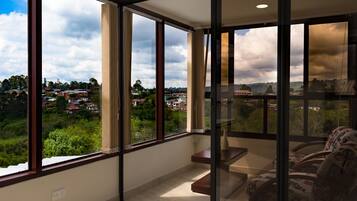 Suite de Luxo, 1 cama de casal, vista para a montanha | Wi-fi grĂĄtis, roupa de cama fornecida