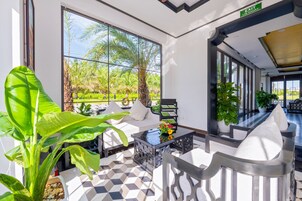 Sala de estar do lobby