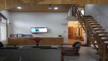 Área de estar no saguão