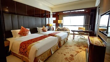 Quarto Twin Deluxe | 1 quarto, minibar, cofre no quarto, secretária