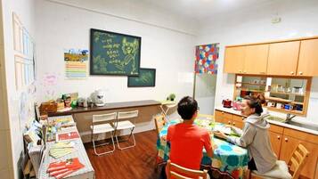 Um frigorífico no espaço comum