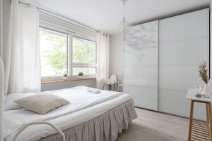 Apartamento Superior, Vista para a cidade | Vista do quarto