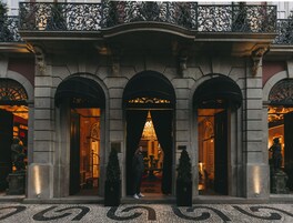 Entrada do alojamento