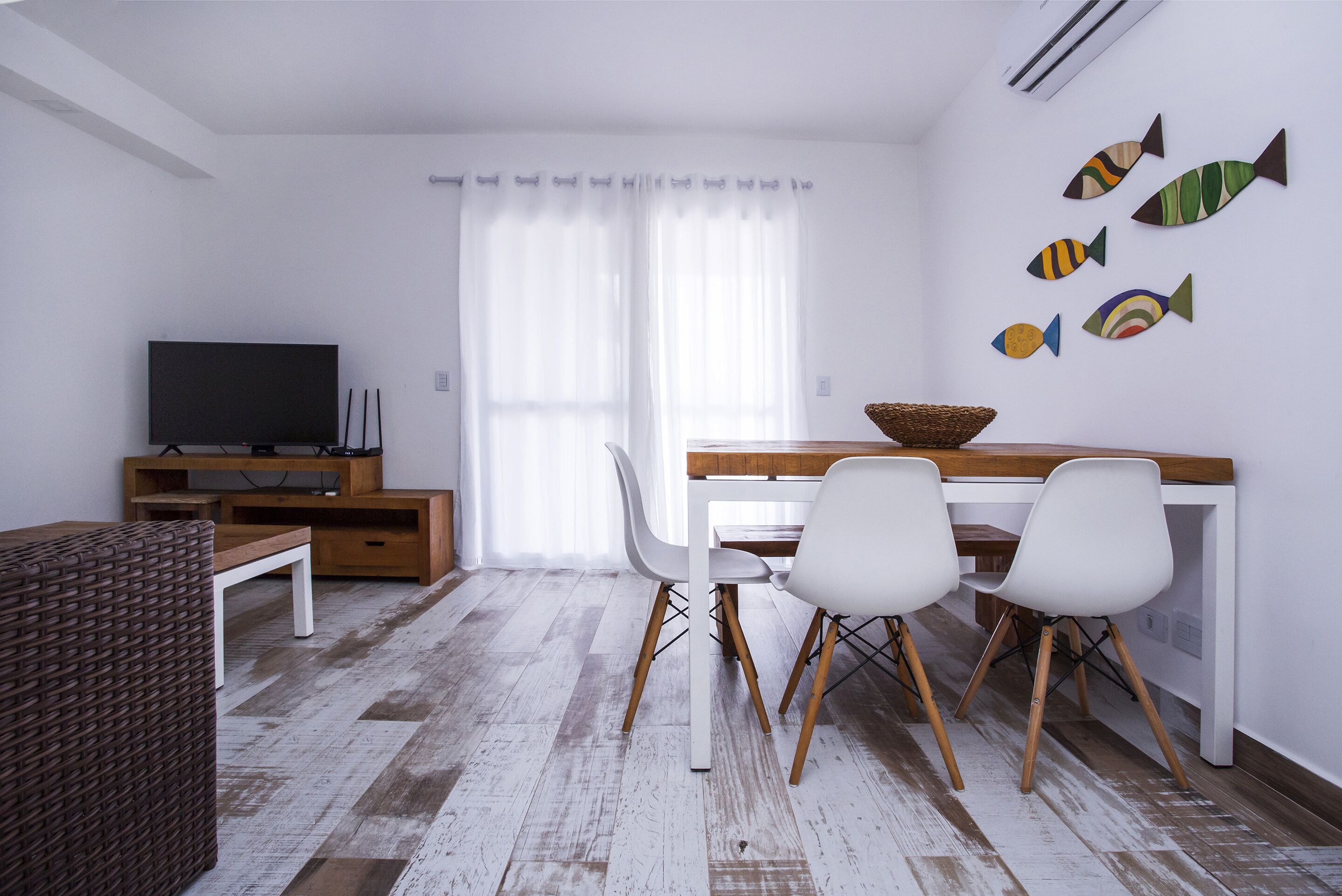 Apartamento Master com Vista | Opções para refeição no quarto