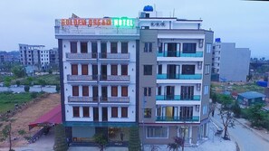 Fachada da propriedade