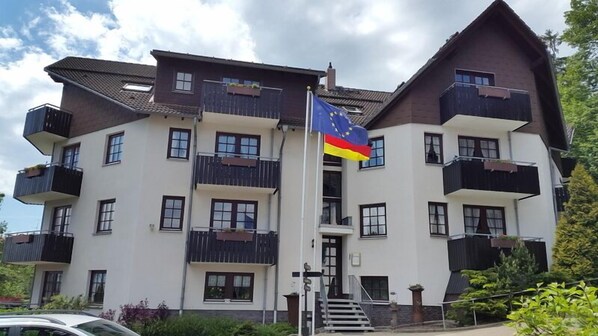 Fachada da propriedade