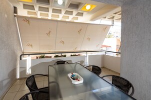 Apartamento Cidade, 3 quartos, não fumadores, cozinha (A3) | Vista da varanda