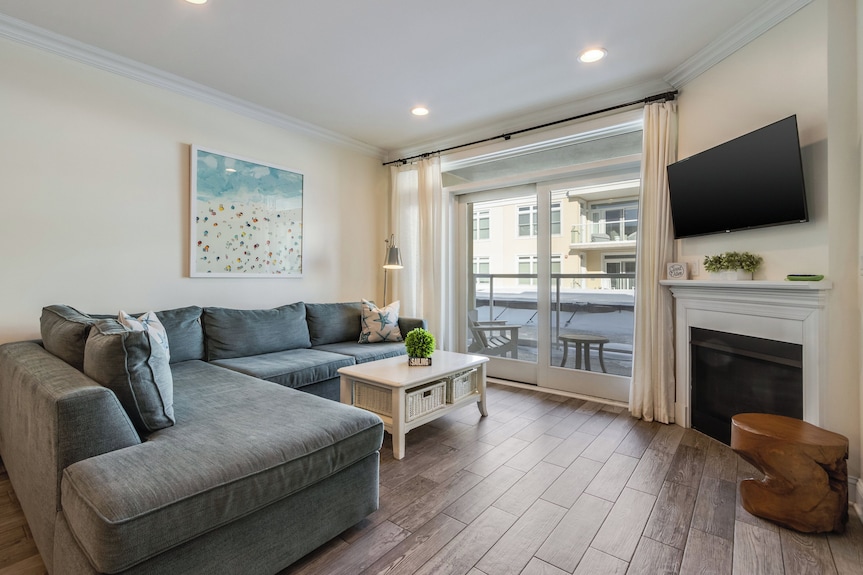 Condo De Luxe Face à La Baie 1 Pâté De Maisons De La Plage, Accès Piscine, Tout Neuf - Rehoboth Beach, DE