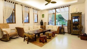 Sala de estar do lobby